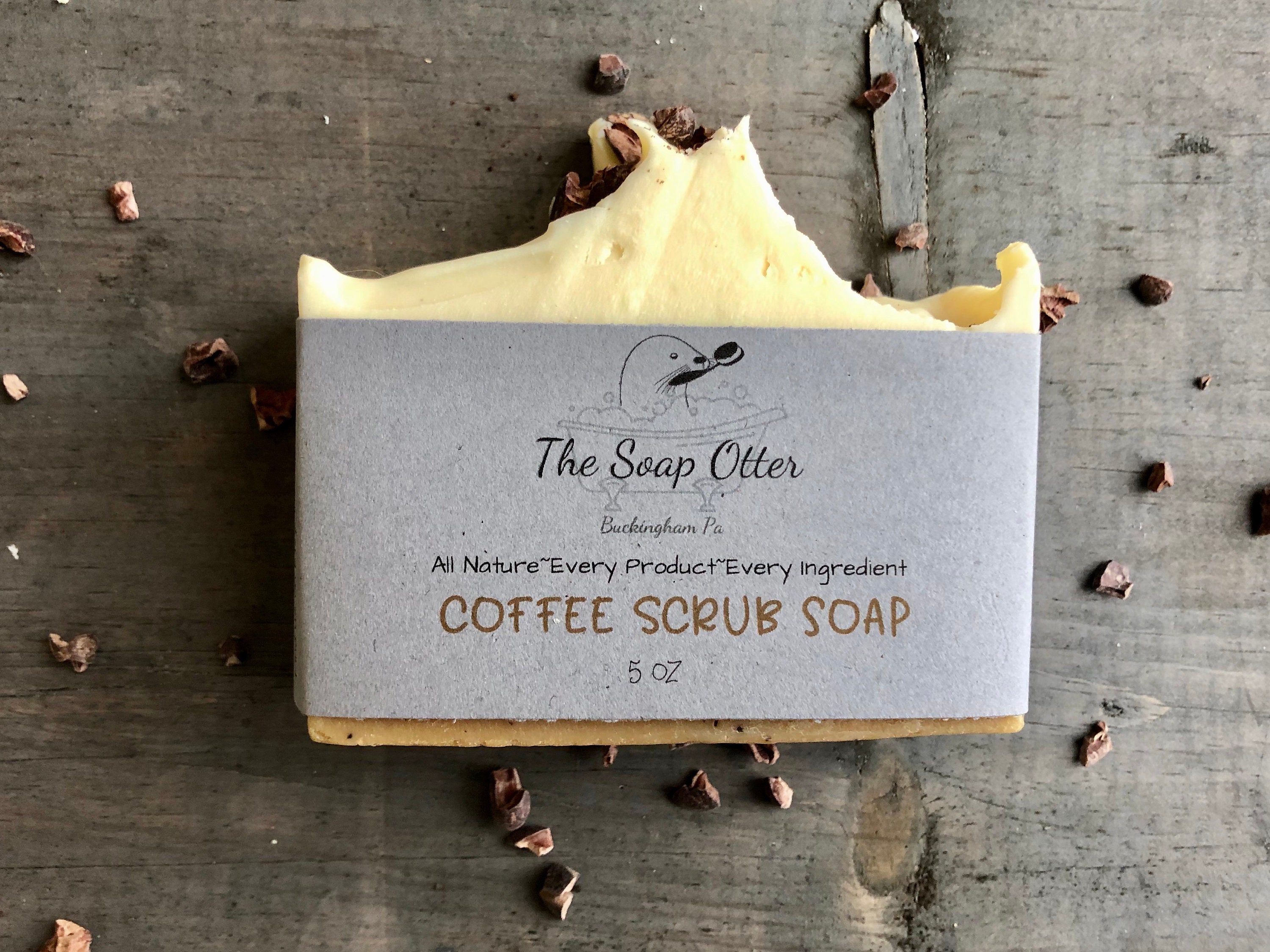 Coffee Scrub Soap Handmade Soap Cold Process Soap - Etsy