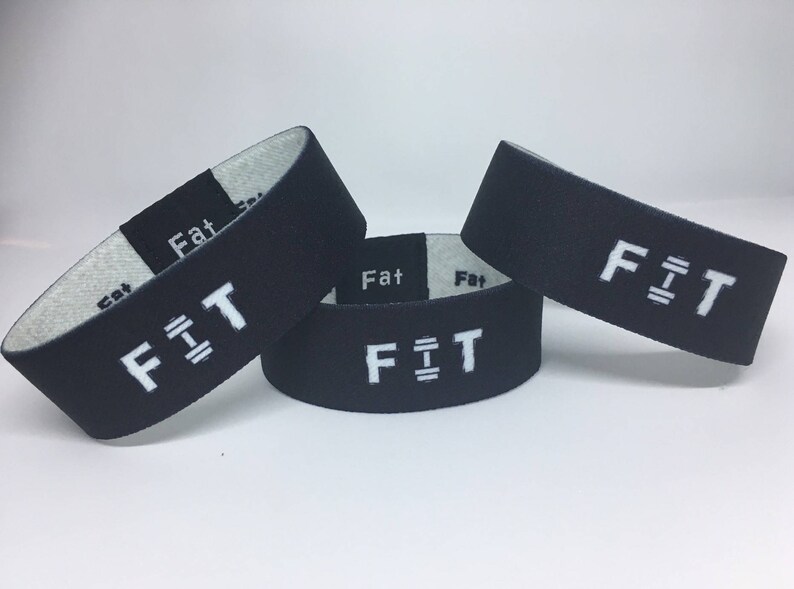 Fitfat BAND a Fitness Motivation Wristband. Provides Motivation to Meet ...