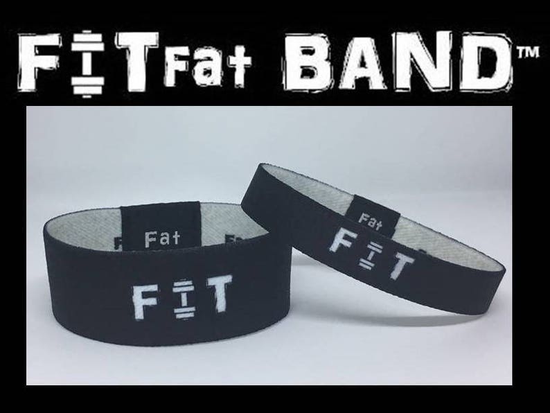 Fitfat BAND a Fitness Motivation Wristband. Provides Motivation to Meet ...