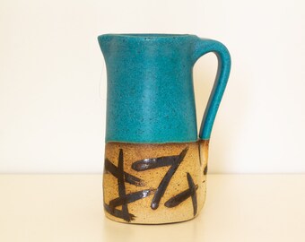 Hand Made Pottery Pitcher - Etsy
