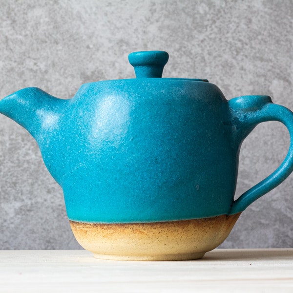 Stoneware Tea Pot - Etsy