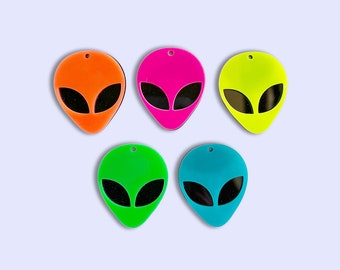 Alien Charm - Etsy