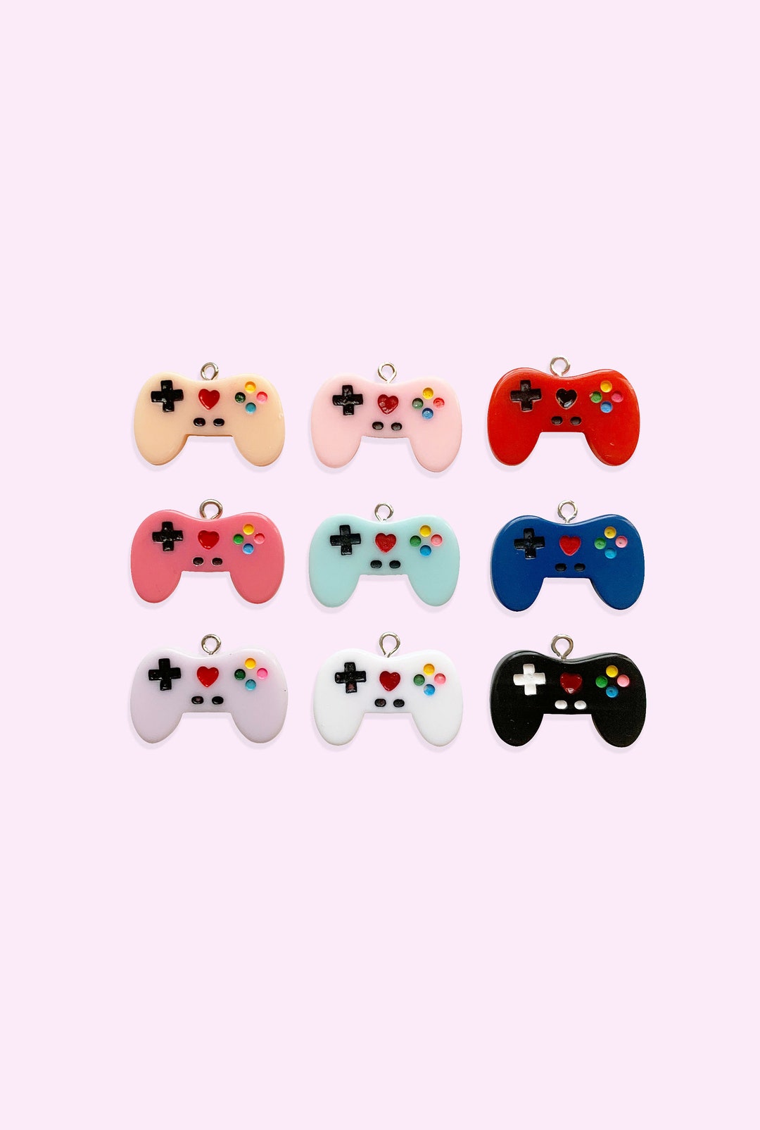 2pc or 10pc Game Controller Charms -kawaii Charm -video Gamecharm ...