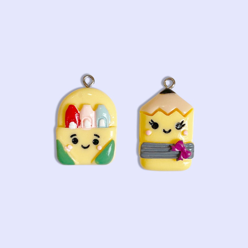 Pencil Charm - Etsy