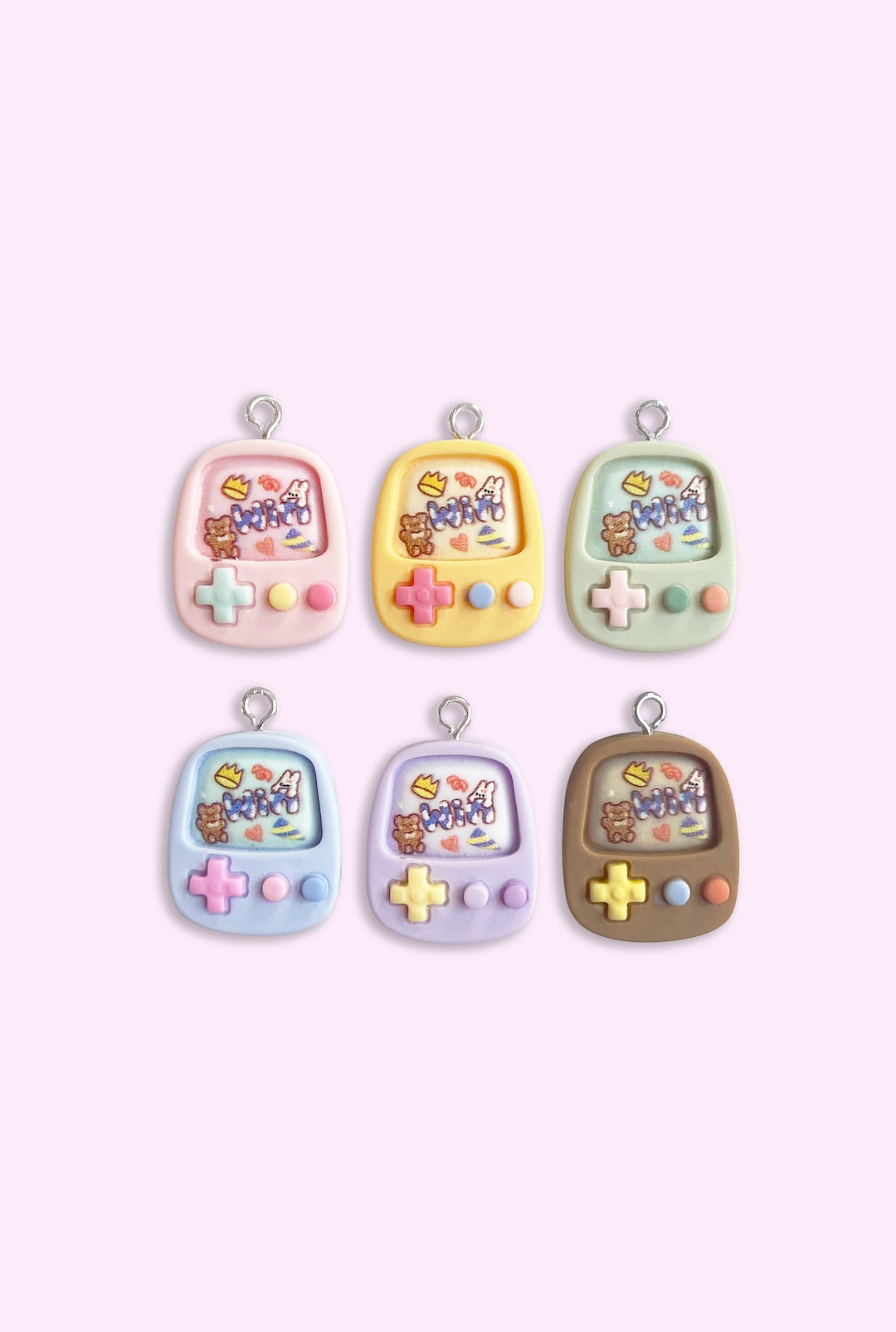 2pc, 6pc or 10pc Game Controller Charms -kawaii Charm -game Controller ...