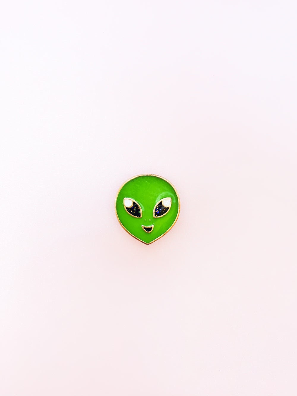 Green Alien Enamel Pin Alien Head Pin UFO Pin Alien Girl | Etsy