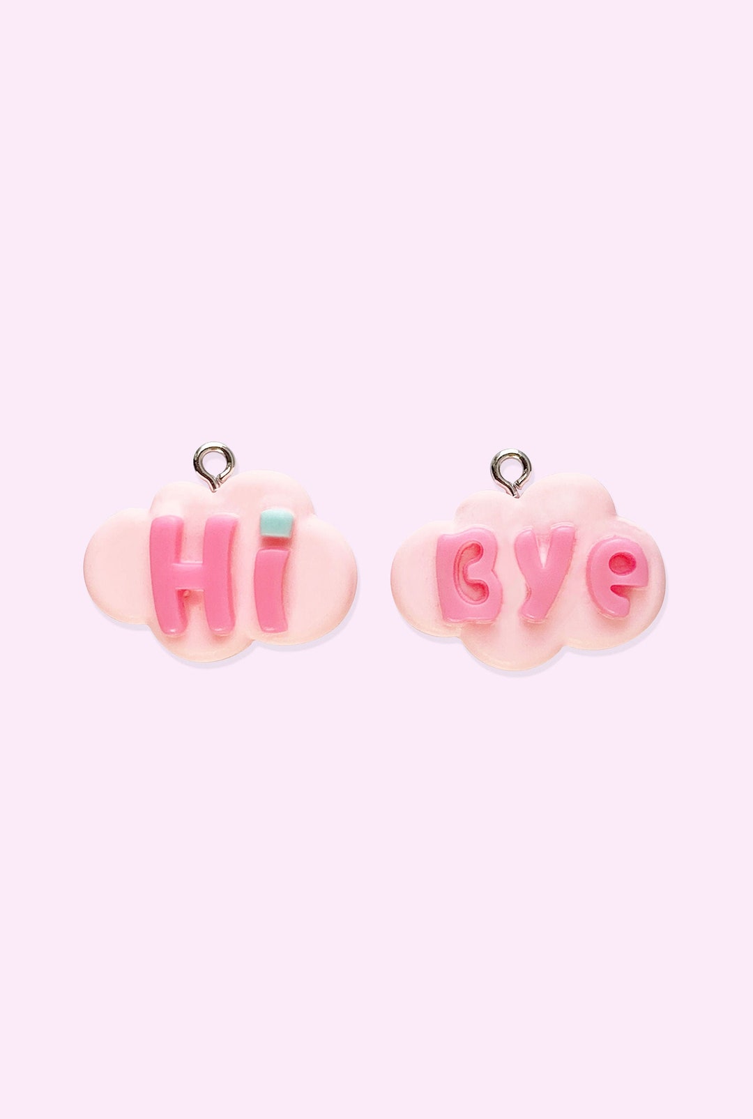 2pc or 10pc Hi Bye Speech Bubble Charms bye Felicia Charms sarcastic ...