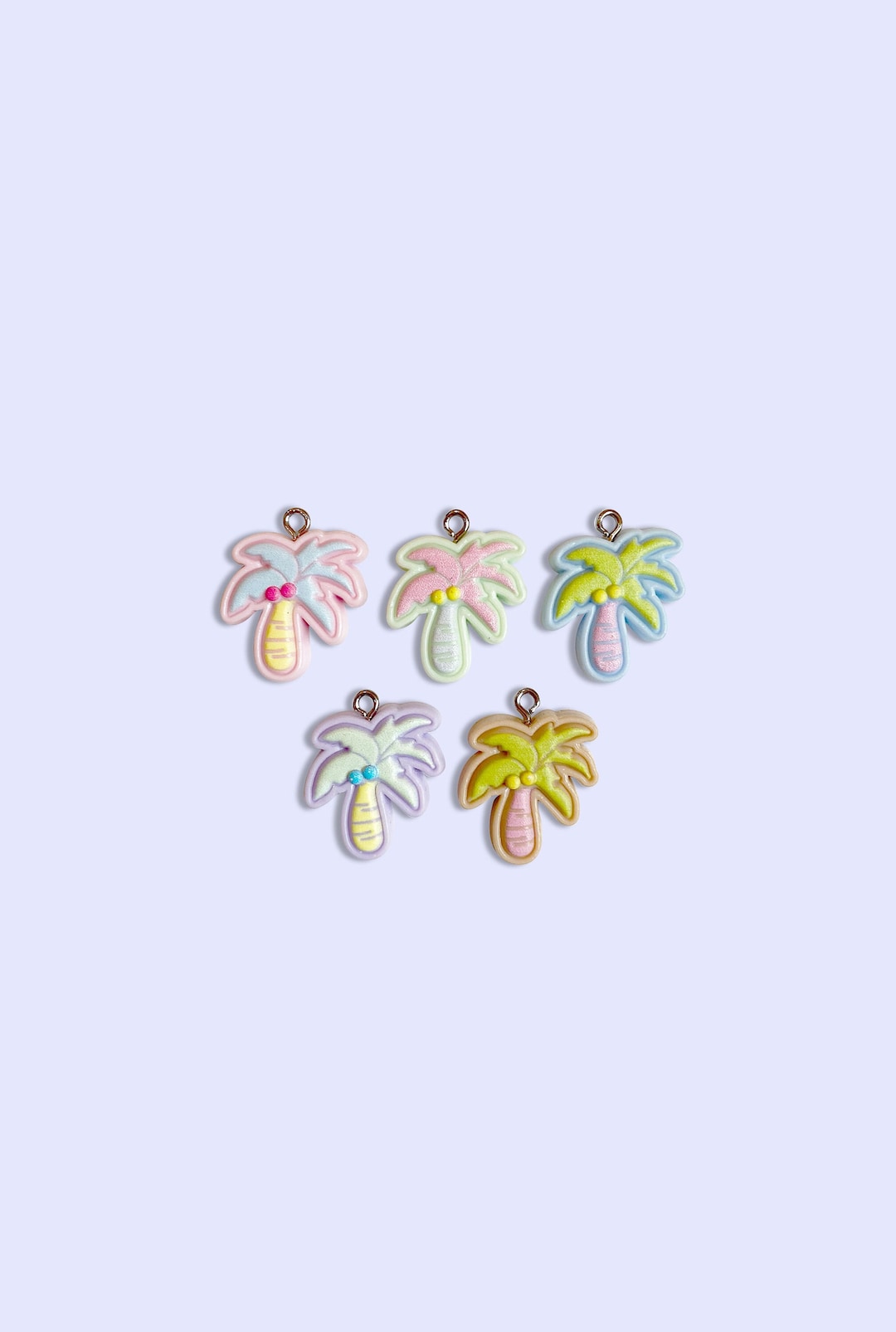 2pc, 5pc or 10pc Palm Tree Charm -tropical Charm -hawaii Charm -summer ...
