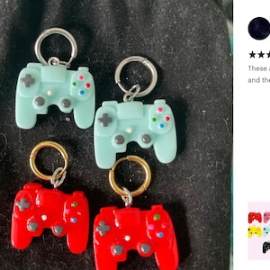 2pc or 10pc Game Controller Charms -kawaii Charm -video Game Charm ...