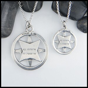 Celtic Compass Pendant in Sterling Silver - Etsy