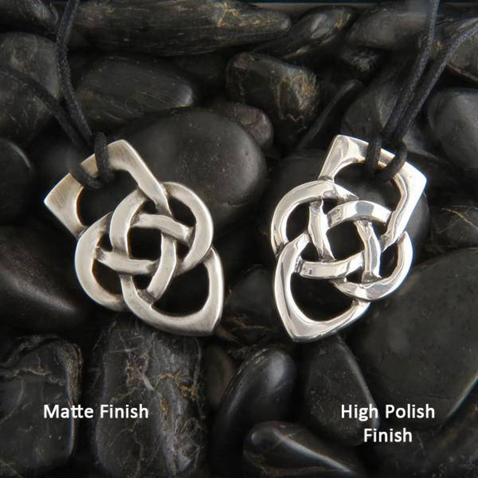 Celtic Father's Knot Pendant in Sterling Silver Celtic | Etsy