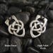 Celtic Father's Knot Pendant in Sterling Silver, Celtic Father's Acorn ...