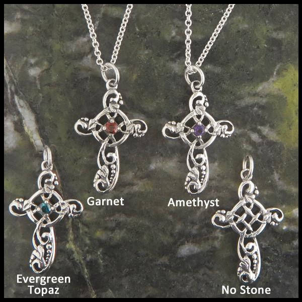 Celtic Ivy Cross in Sterling Silver - Etsy
