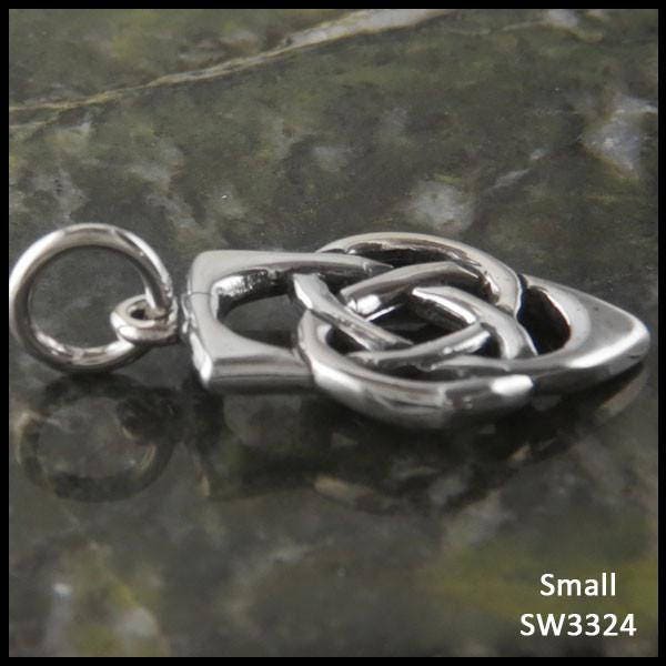 Celtic Father's Knot Pendant in Sterling Silver Celtic | Etsy