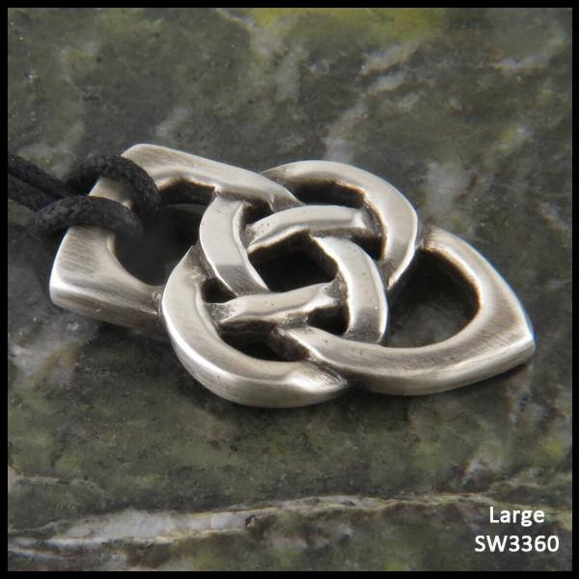 Celtic Father's Knot Pendant in Sterling Silver Celtic | Etsy