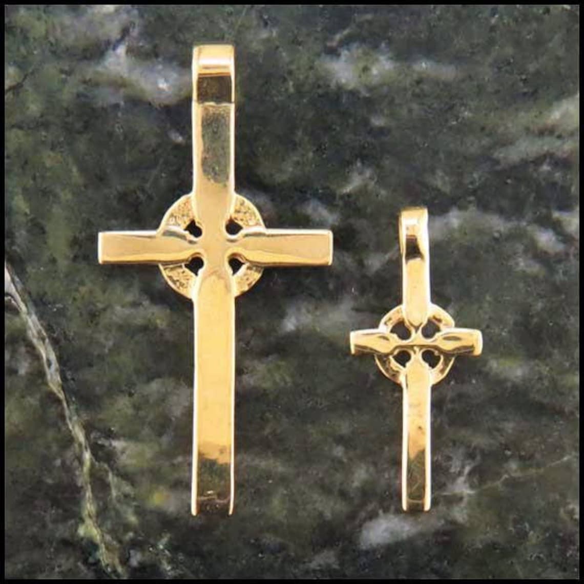 Simple Celtic Kilmory Cross in 14K Gold in 2 Size Choices - Etsy
