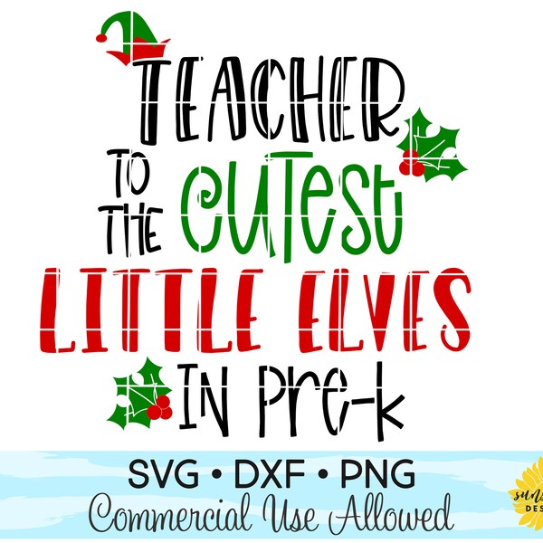 Christmas Elves Svg - Etsy