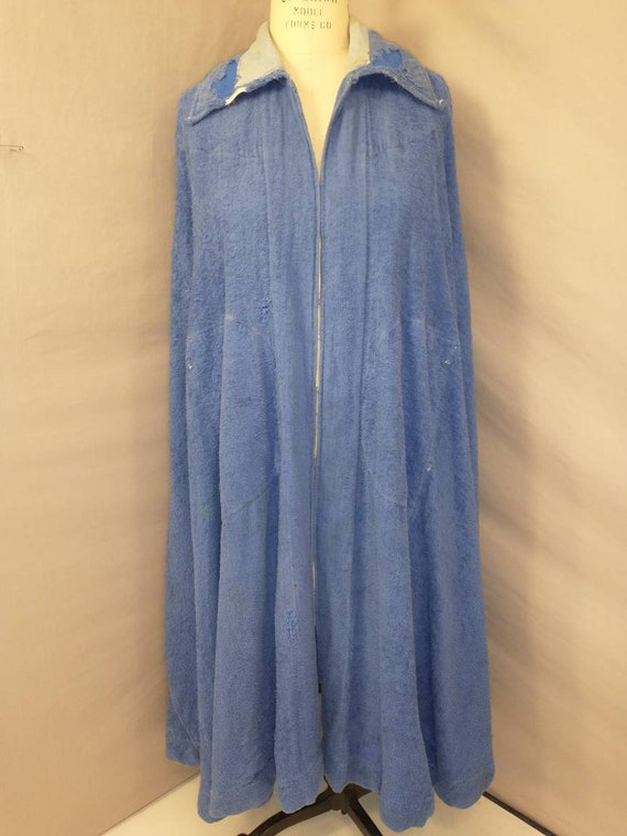 Very Rare 1956 Olympic Terry Warm Up Cape from Men's … - Gem