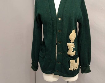 Fraternity Cardigan - Etsy