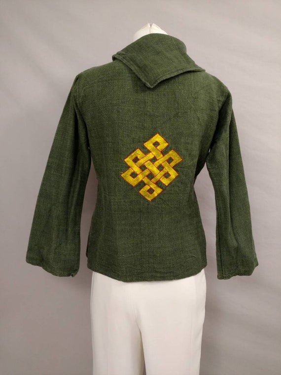 Nepali Cholo Shirt Chaubandi Cotton Jacket Traditiona… - Gem