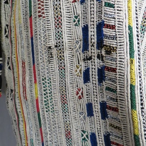 Yemeni Vintage Dress Authentic Ethnic Handmade Unique Gorgeous Sm Med ...