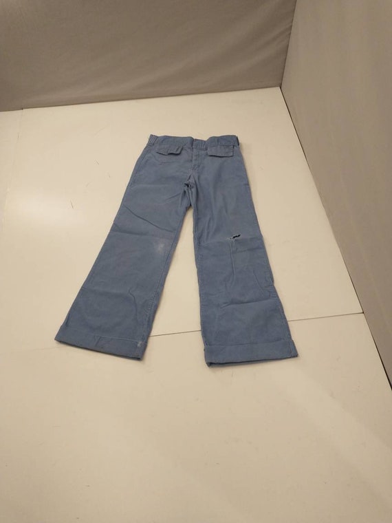 Cuffed Flare 70's Bell Bottom Pants Mod Hipster Hippi… - Gem