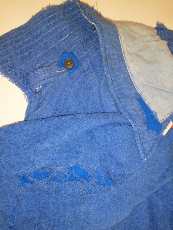 Very Rare 1956 Olympic Terry Warm Up Cape from Men's … - Gem