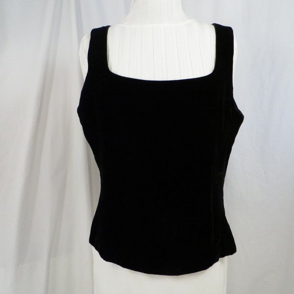 Vintage Ann Taylor Black Velvet - Etsy