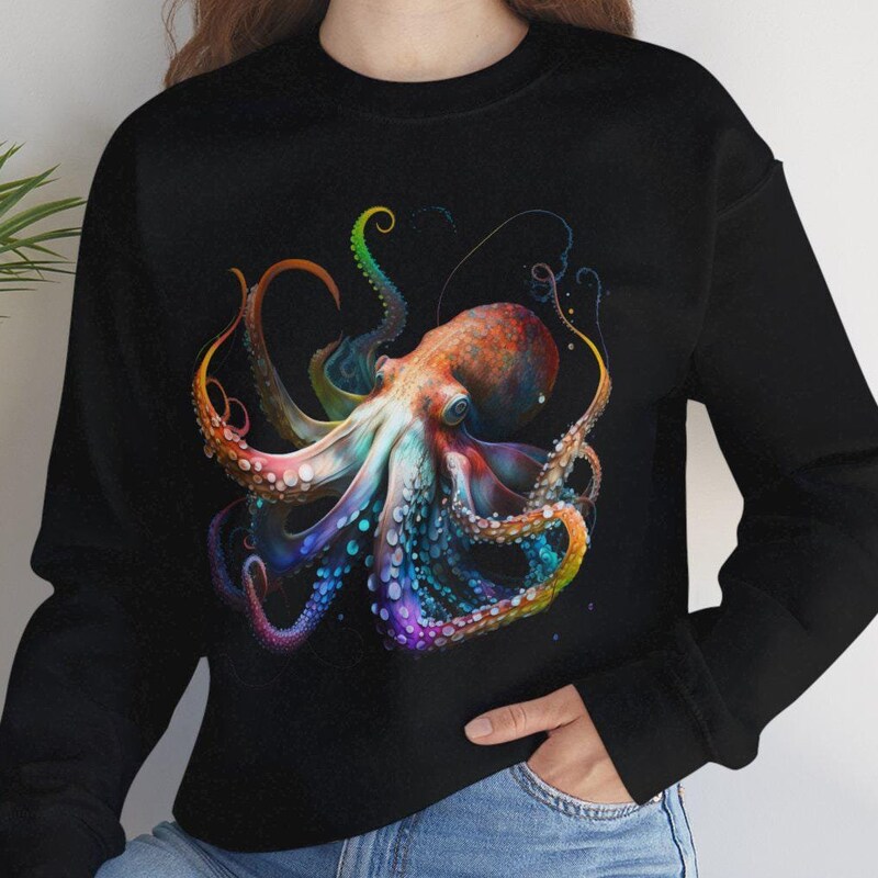 Octopus Sweater - Etsy