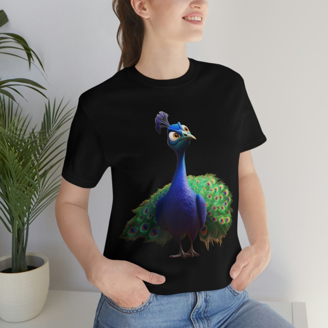 Express Your Bold Style With an Angry Peacock Shirt Angry Bird Design ...