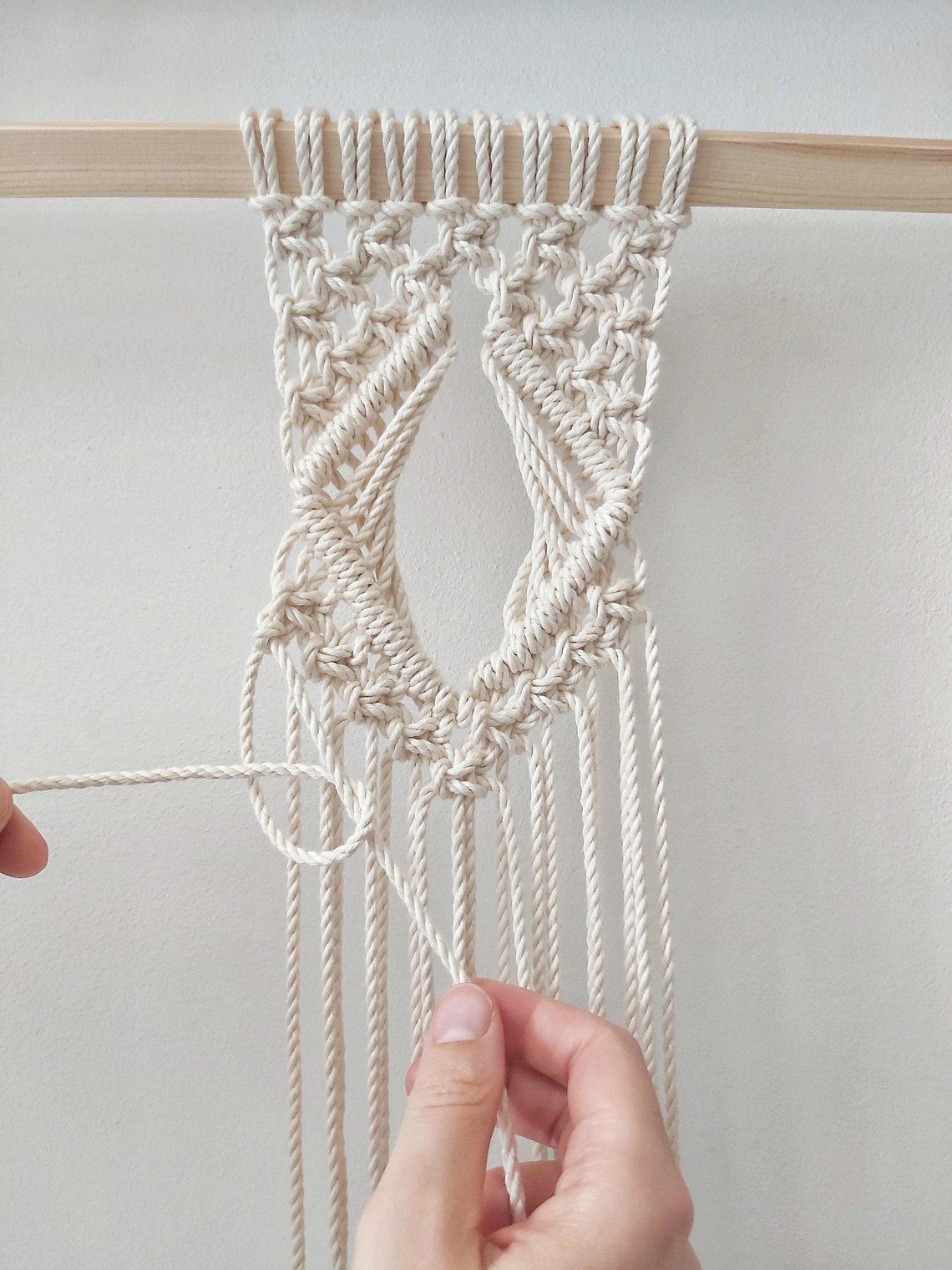 Macrame Pattern PDF Step by Step Macrame Tutorial Beginner - Etsy