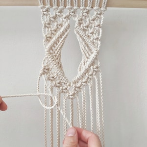 Macrame Pattern PDF, Step by Step Macrame Tutorial, Beginner Macramé ...