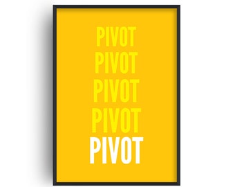 Friends Pivot Sign - Etsy