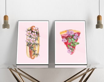 Funky kitchen art | Etsy