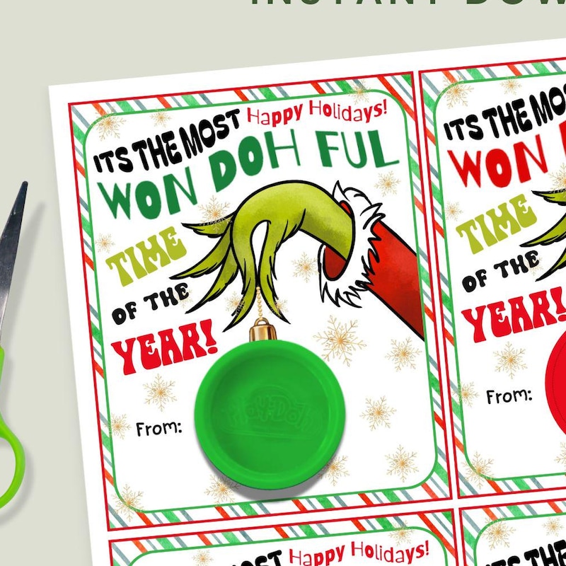 Play Doh Pdf Christmas - Etsy