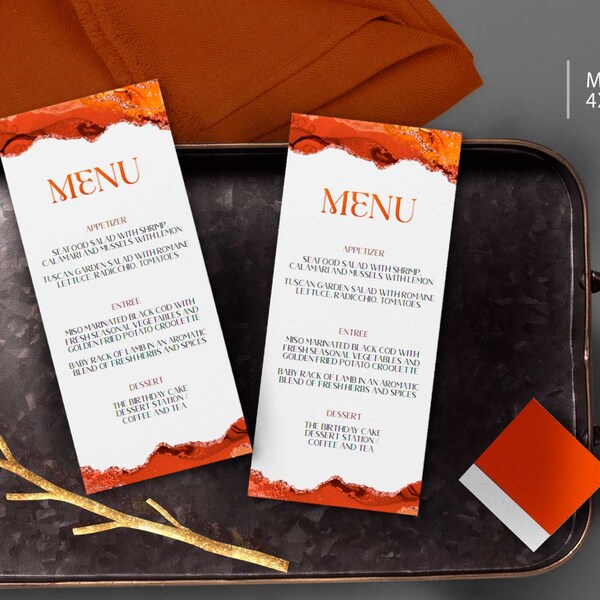 Rust Birthday Card - Etsy