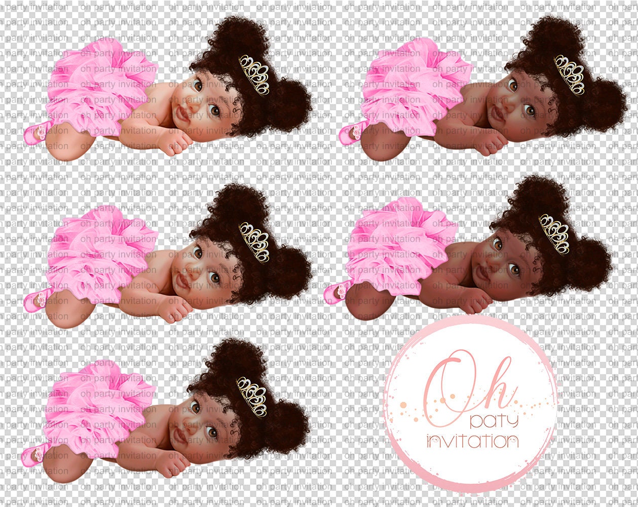 Baby Princess Clip Art