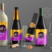 Editable Graduation Yellow Purple Party Decorations Bundle - Etsy