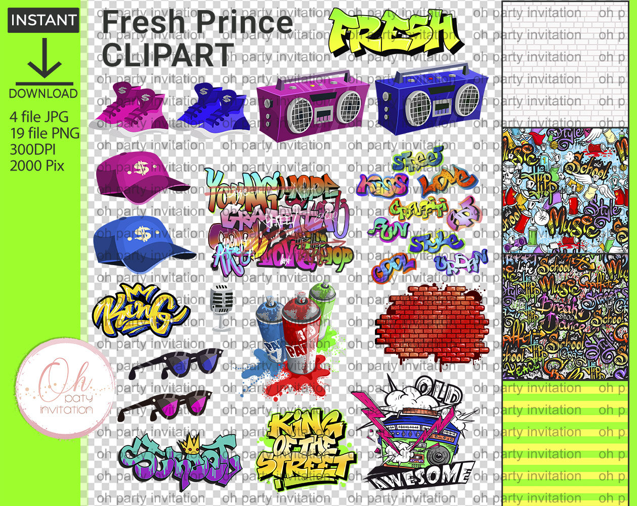 Hip Hop Crown Clipart