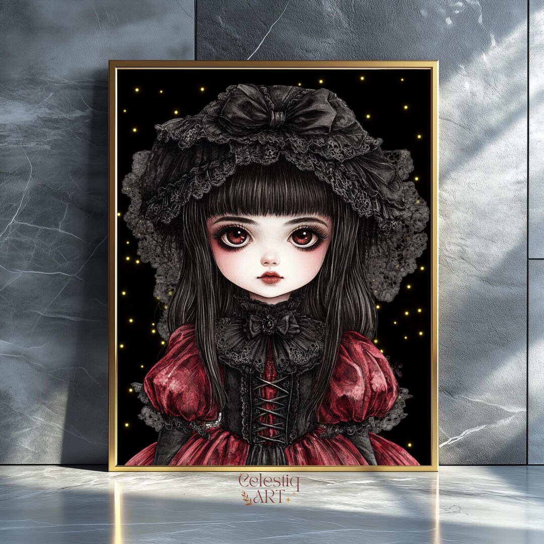 Gothic Princess, Artful Lolita Art, Dark Romance, Gothic Beauty ...