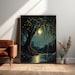Willow Tree Fairies Art Print: Gothic Cottagecore Nature Digital ...