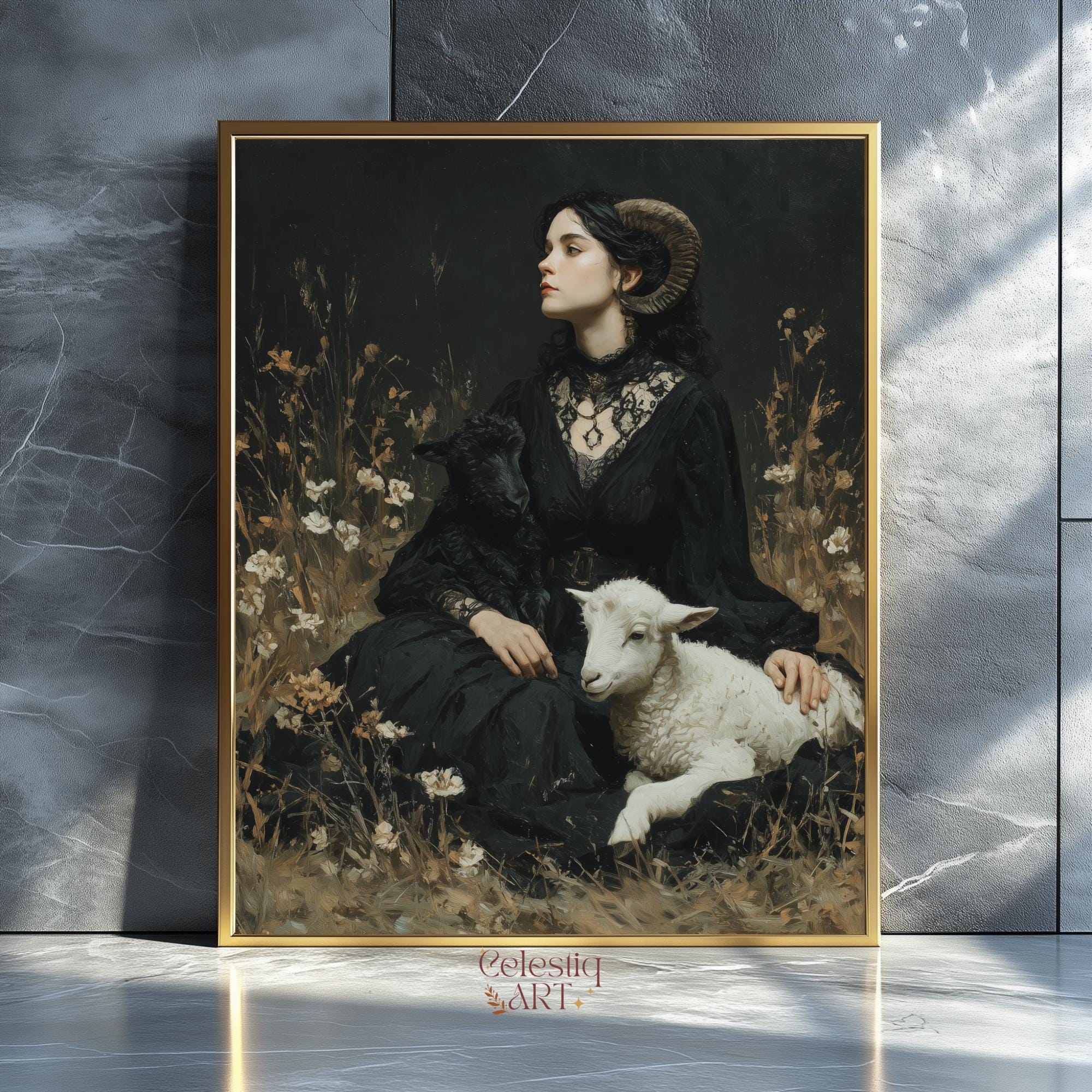 Lilith Witch Art Print: Gothic Pagan Decor (digital Download) - Etsy