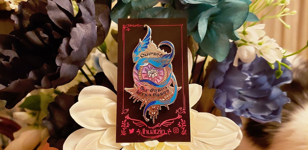 Final Fantasy XIV Onward, My Brave Little Spark Silver Enamel Pin - Etsy