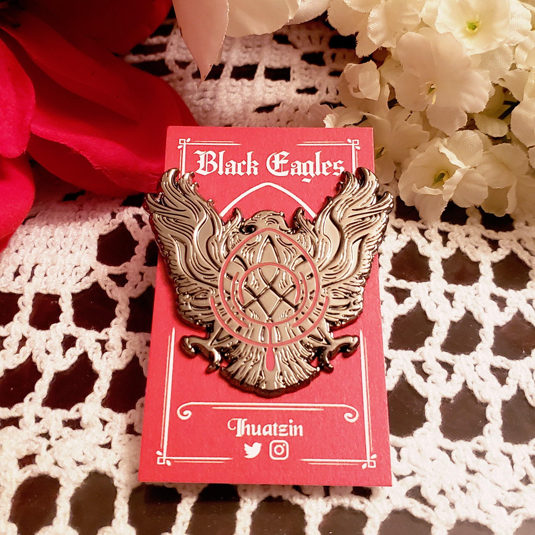 Fire Emblem Three Houses Crest Enamel Pins - Etsy