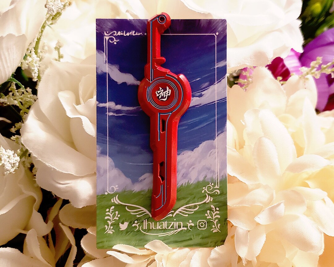 Xenoblade Chronicles Monado 3D Enamel Pin - Etsy