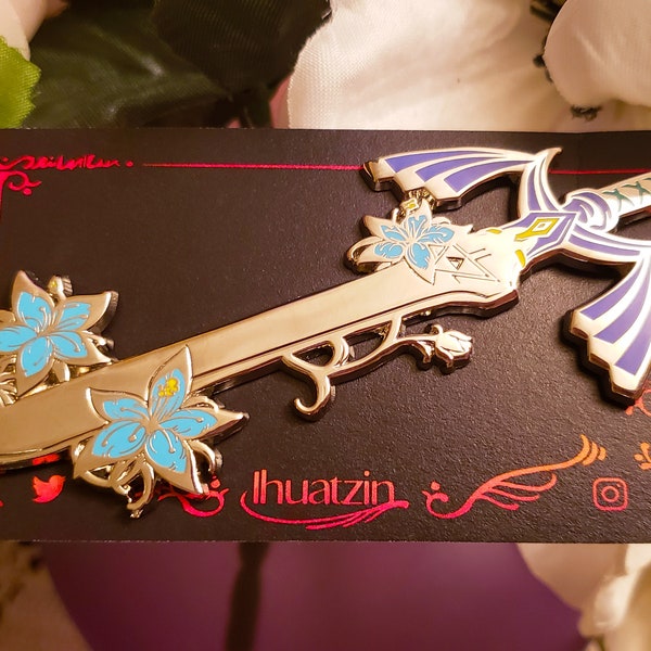 Sword Enamel Pin - Etsy