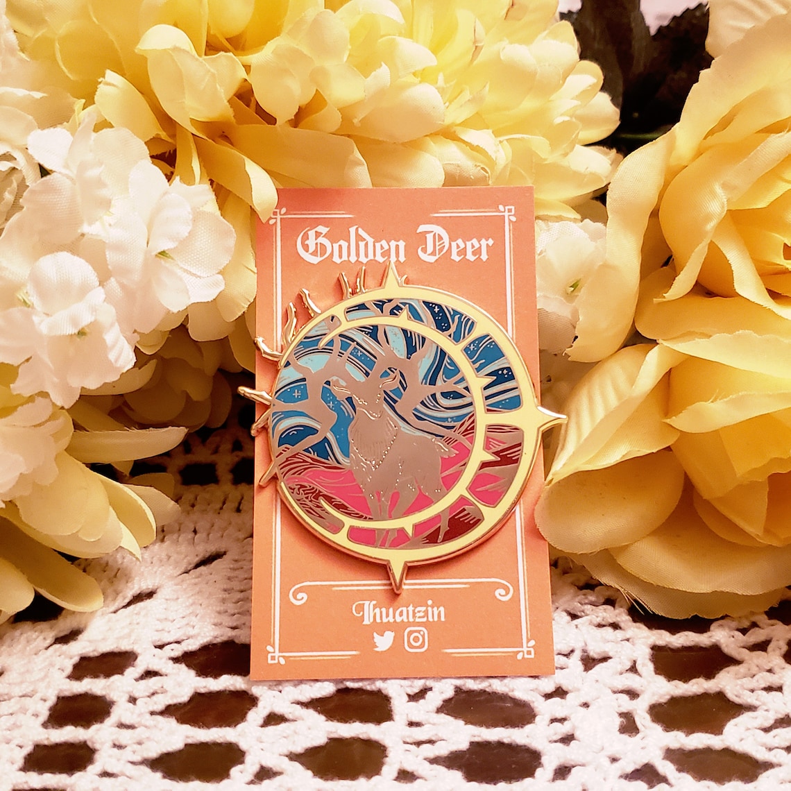 Fire Emblem Three Houses Crest Enamel Pins - Etsy