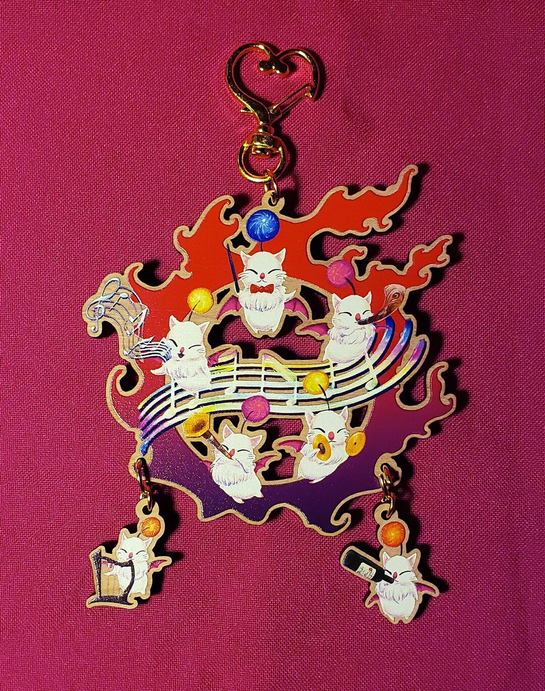 Final Fantasy XIV Primog Wooden Charm - Etsy