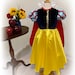 Handmade Snow White Dress-snow White Costume- Disney Princess ...