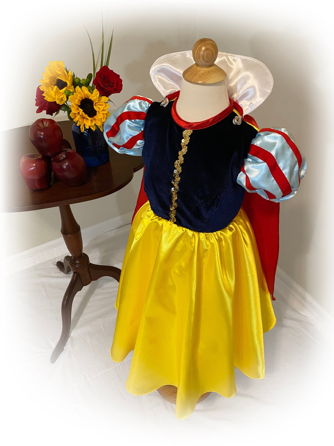 Handmade Snow White Dress-snow White Costume- Disney Princess ...